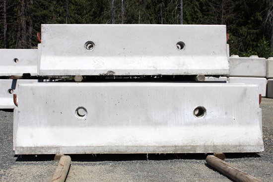 Highway Barriers, Blocks and Curbs | Hyland Precast Concrete | BC